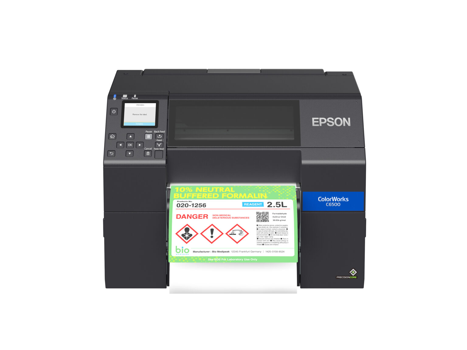 Epson C6500P Label Printer - Matte Ink